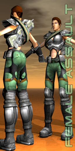 Unreal Archive / Unreal Tournament 2004 (UT2004) / Models / FemaleSniperSoldier